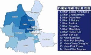 Cambodia Postal Code